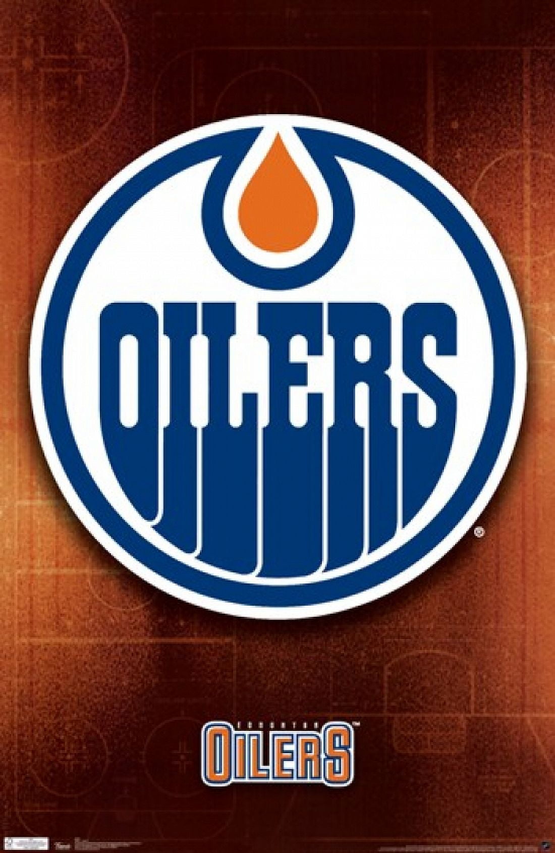 Oilers - Logo 11 Poster Poster Print - Walmart.com