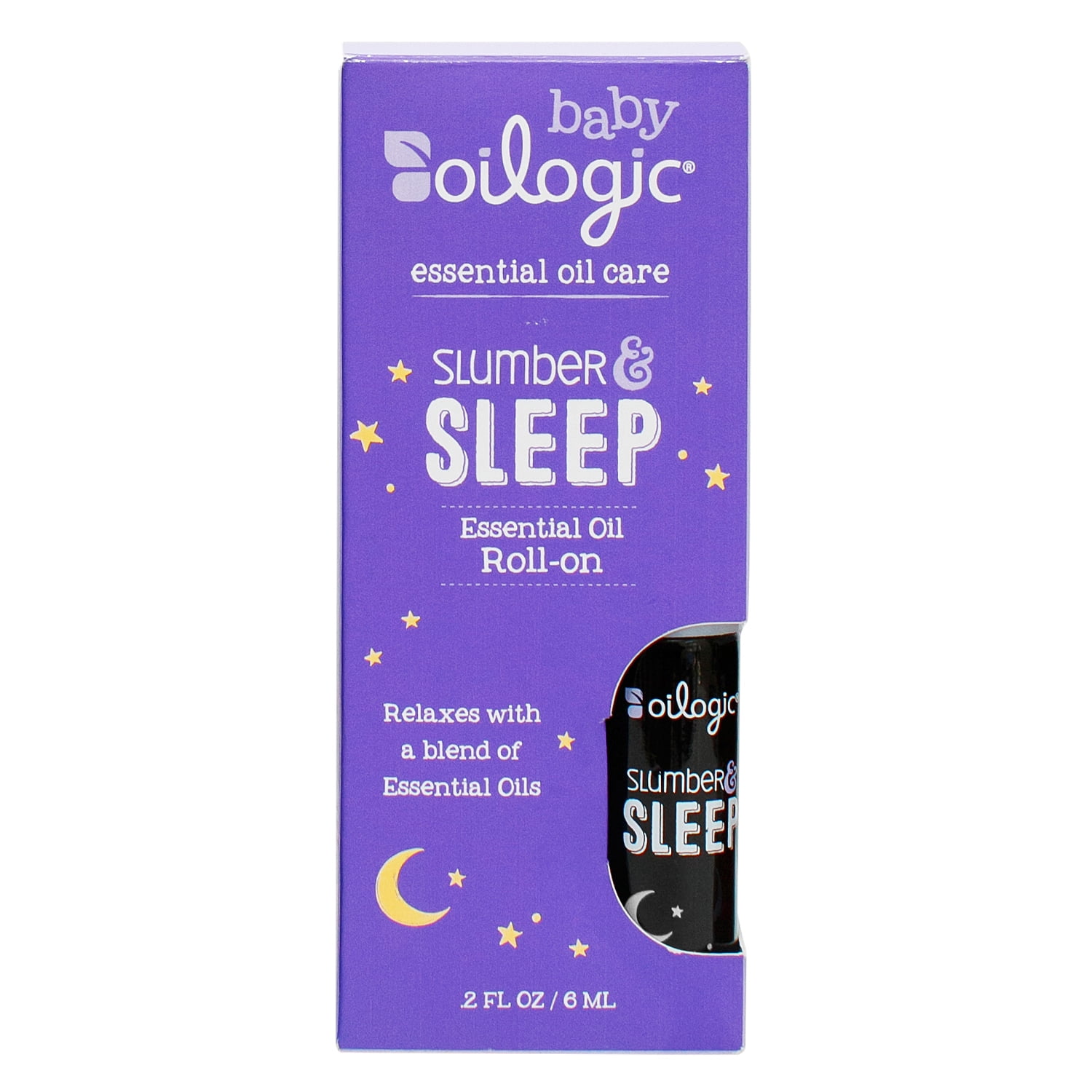 Oilogic Slumber & Sleep, Baby Sleep Essential Oil Roll-on, Lavender 0.2 ...