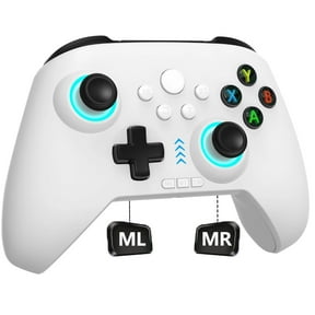 EasySMX Wireless Game Controller, Bluetooth USB Gamepad, RGB Joystick ...