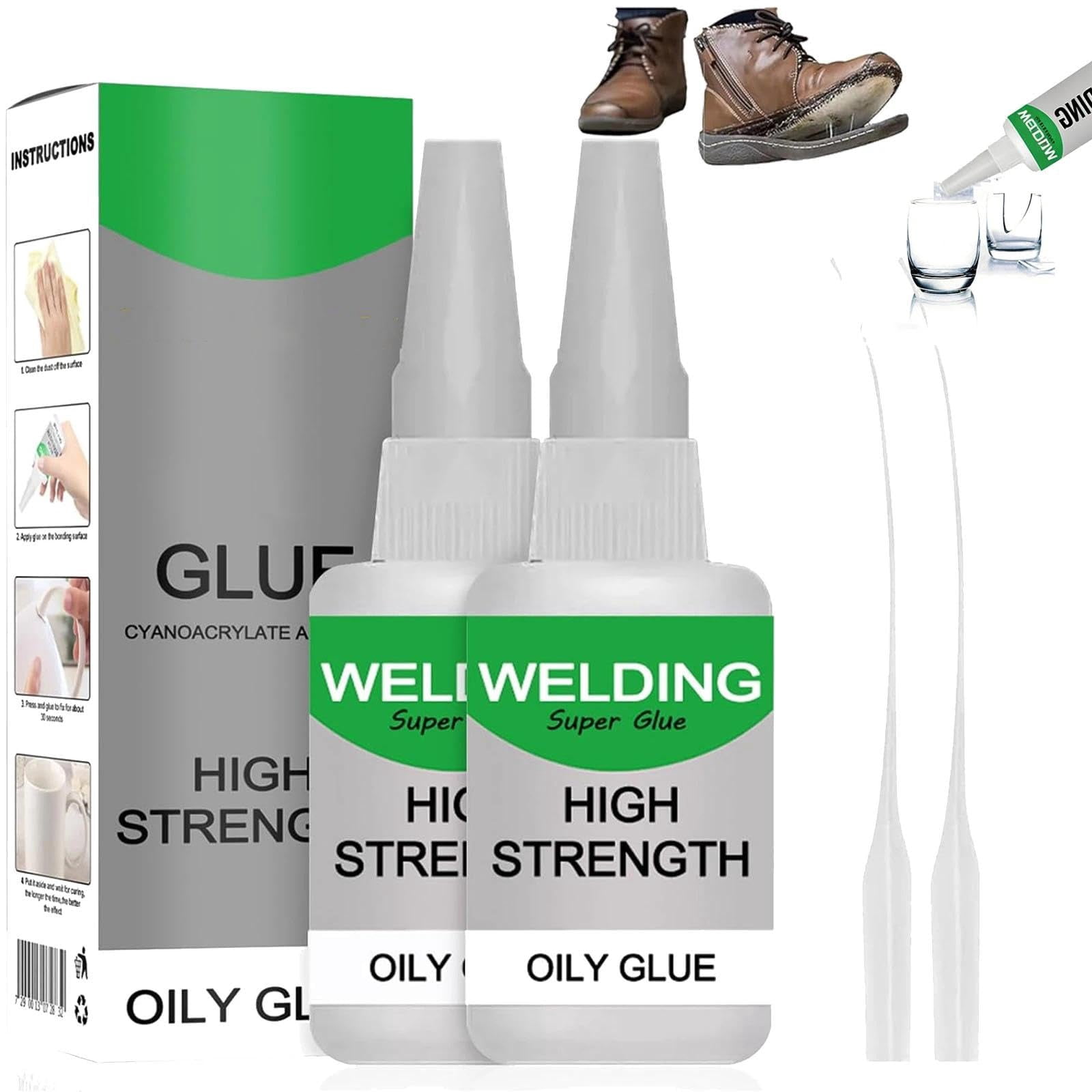 Oily Glue,Welding High-Strength Oily-Glue,Uniglue Universal Super Glue ...