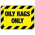 Oily Rags Only Sign Safety & Compliance Signs/OSHA & ANSI Compliant ...