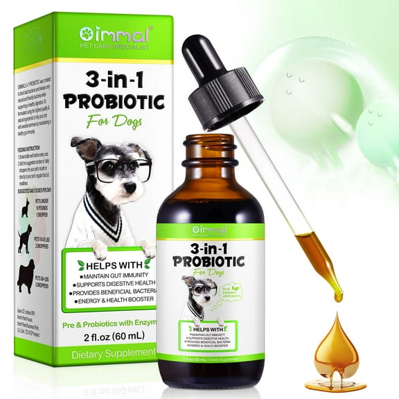 Proviable Probiotic Supplement for Small Cats & Dogs, Digestive Health ...