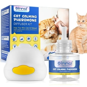 SENTRY Portable Calming Pheromone Diffuser Pack for Cats, Helps Reduce ...