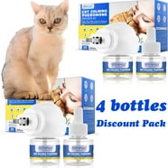 SENTRY Portable Calming Pheromone Diffuser Pack for Cats, Helps Reduce ...