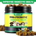 Oimmal Pre and Probiotics Dog Chews, Digestive Health Support, Allergy ...