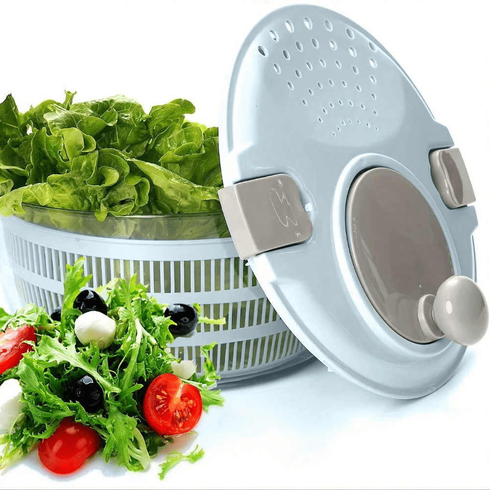 Oined Large High Speed Salad Spinner With Drain, Bowl, And Colander ...