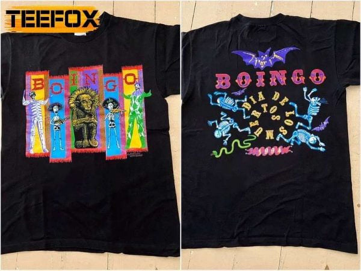 Oingo Boingo Dia De Los Muertos Concert 1994 T-Shirt - Walmart.com