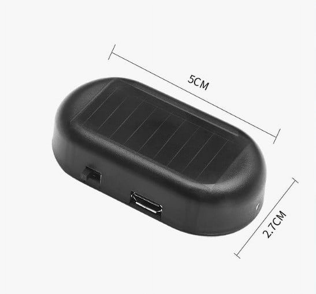 Oioii Car Solar Power Simulated Dummy Alarm, Car Solar Warning Light ...