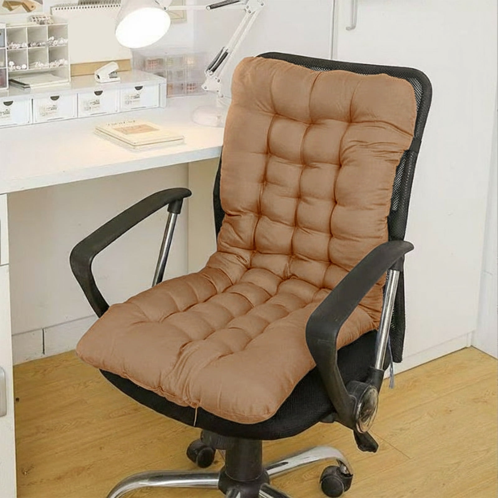 Oioii Desk Chair Cushion Office Chair Cushion Seat Cushion with Back ...