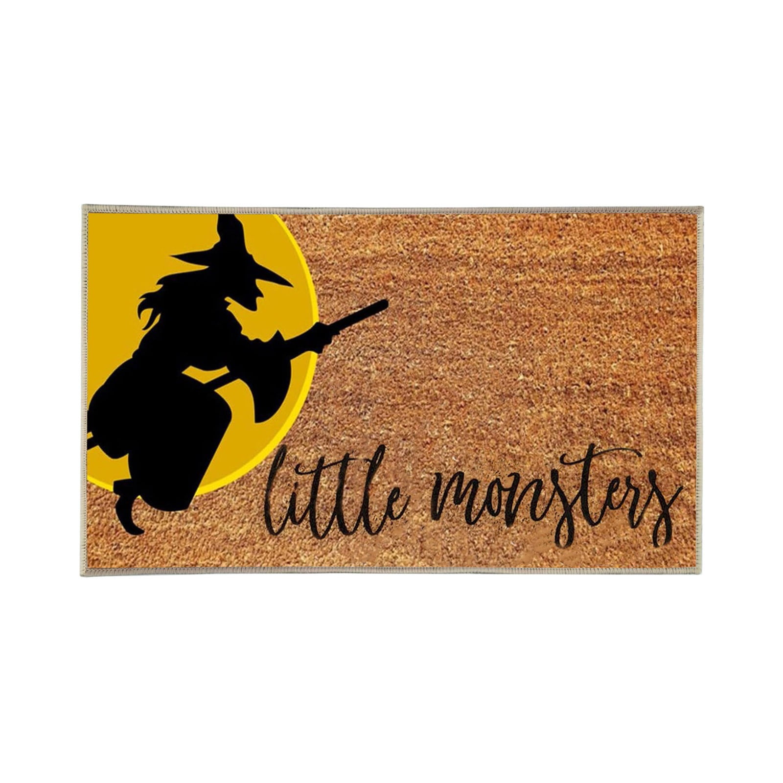 Oioii Halloween Decorations Horror Door Mat, Footprints Welcome ...