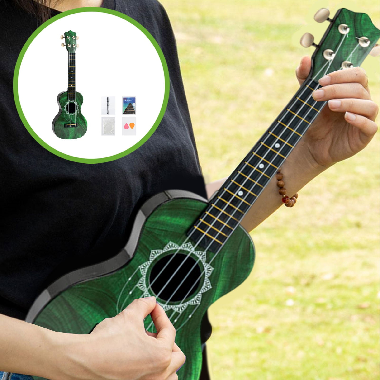 Oioii Kids Guitar Ukulele - Ukulele Guitar Toys for Kids Ages 3 4 5 6 7 ...