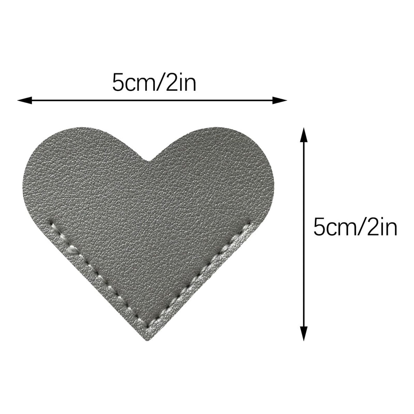Oioii Leather Heart Bookmarks,Cute Corner Page Book Marks for Reading ...
