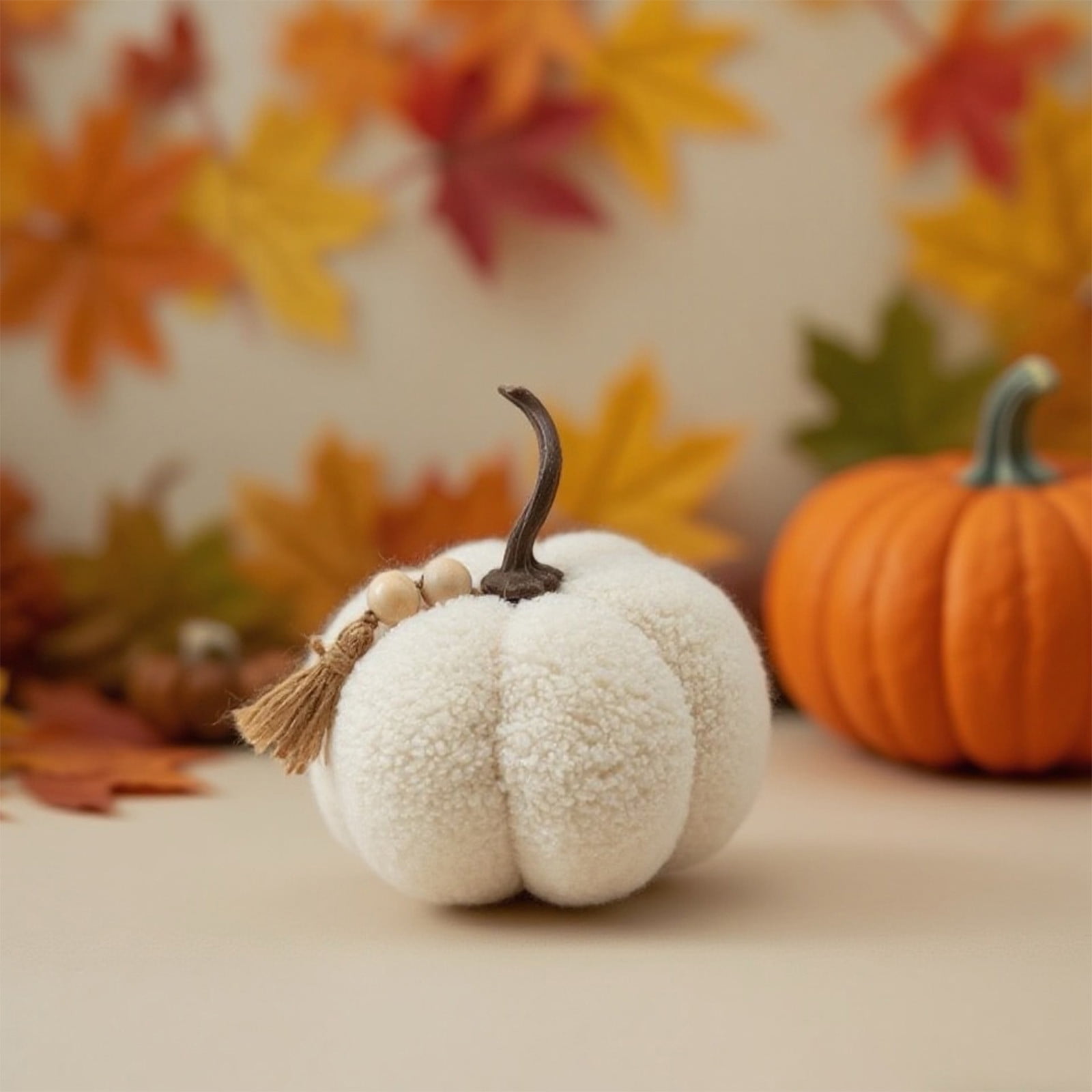 Oioii Pumpkin Plush -Plush Pumpkin Toy for Teddy Stuffed Animal, Cute ...