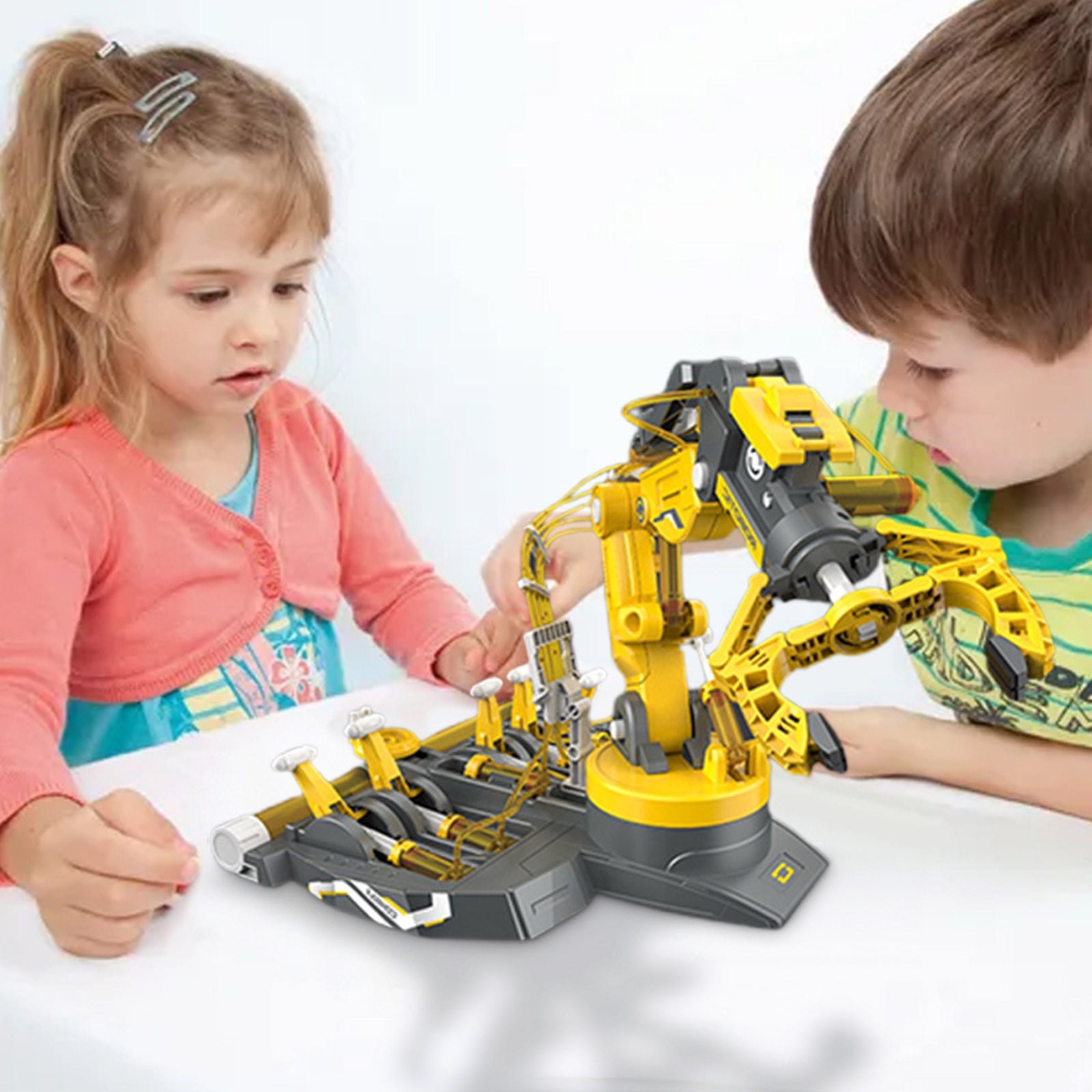 Oioii Robot Arm Building Toys, Flexible Remote Control Robotic Arm with ...