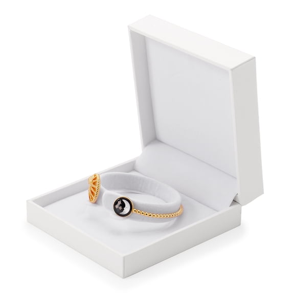 Oirlv Small Jewelry Storage Box for Engagement Presents, Velvet ...