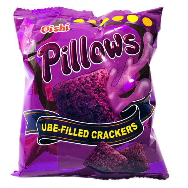 Oishi Pillows Ube Crackers (Small) - Walmart.com