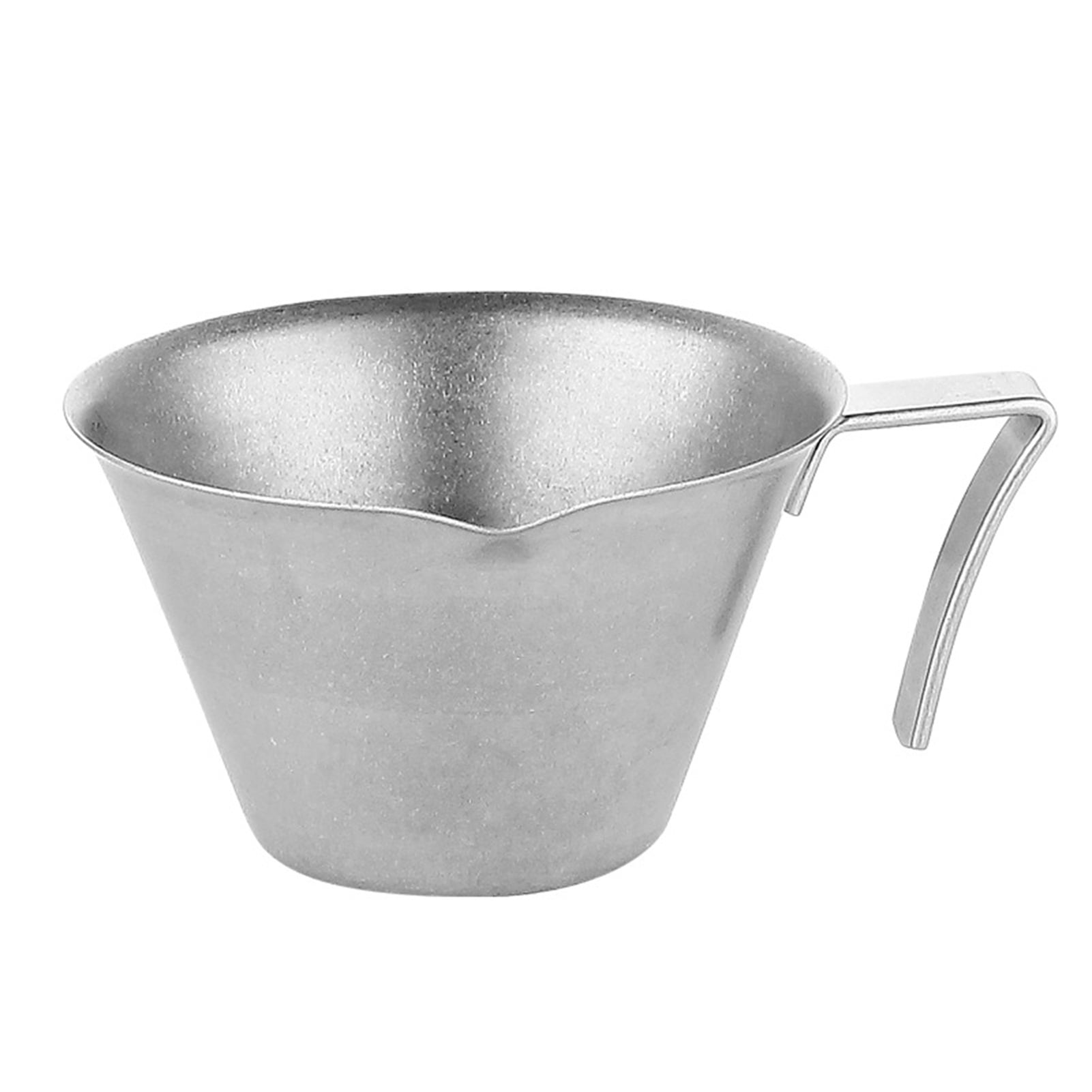 Oiur 100ml Coffee Measuring Cup with Scale Mark Food Grade Polished Surface Ergonomic Handle ...
