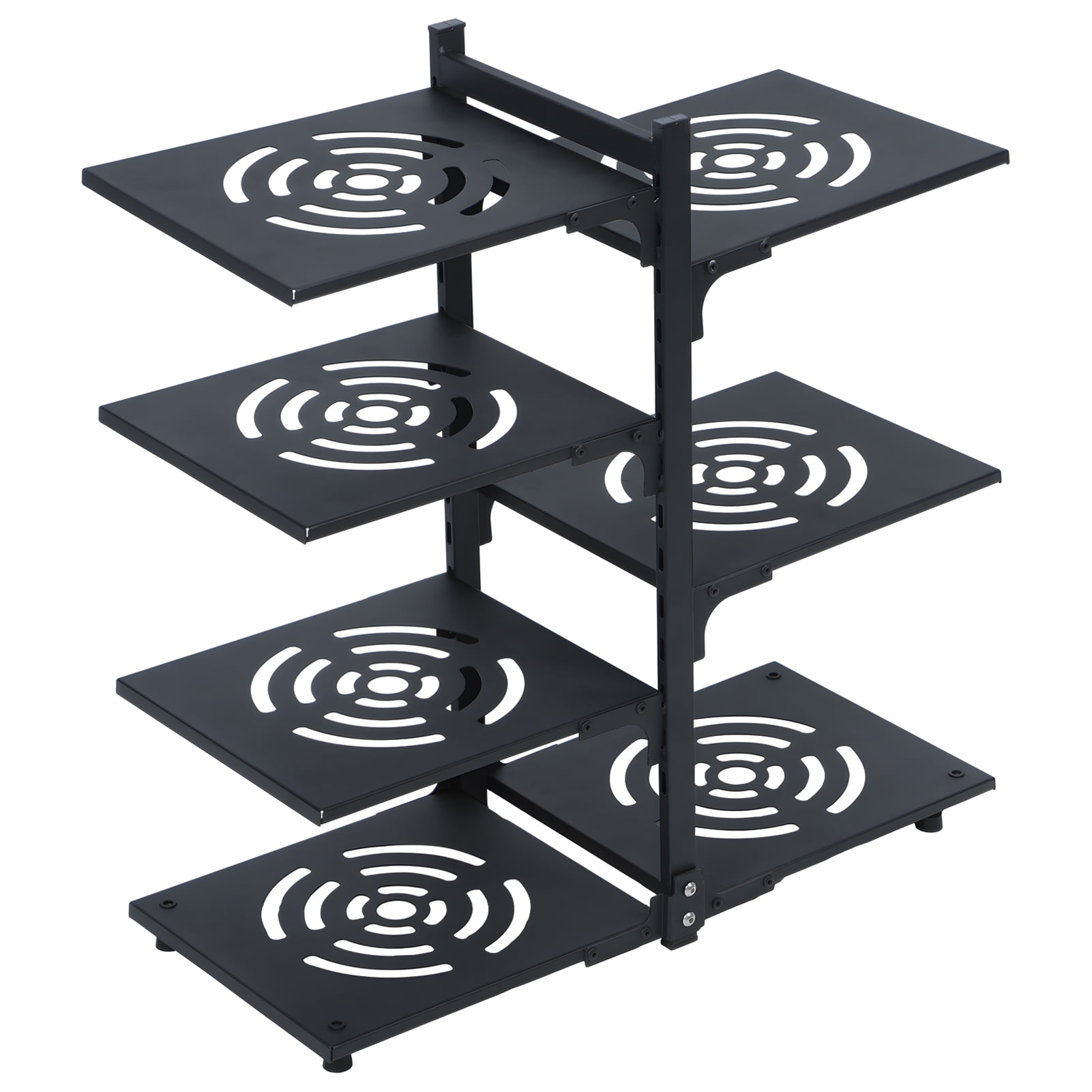 Oiur 4 Tiers Pan Organizer,Pots and Pans Organizer for under Cabinet ...