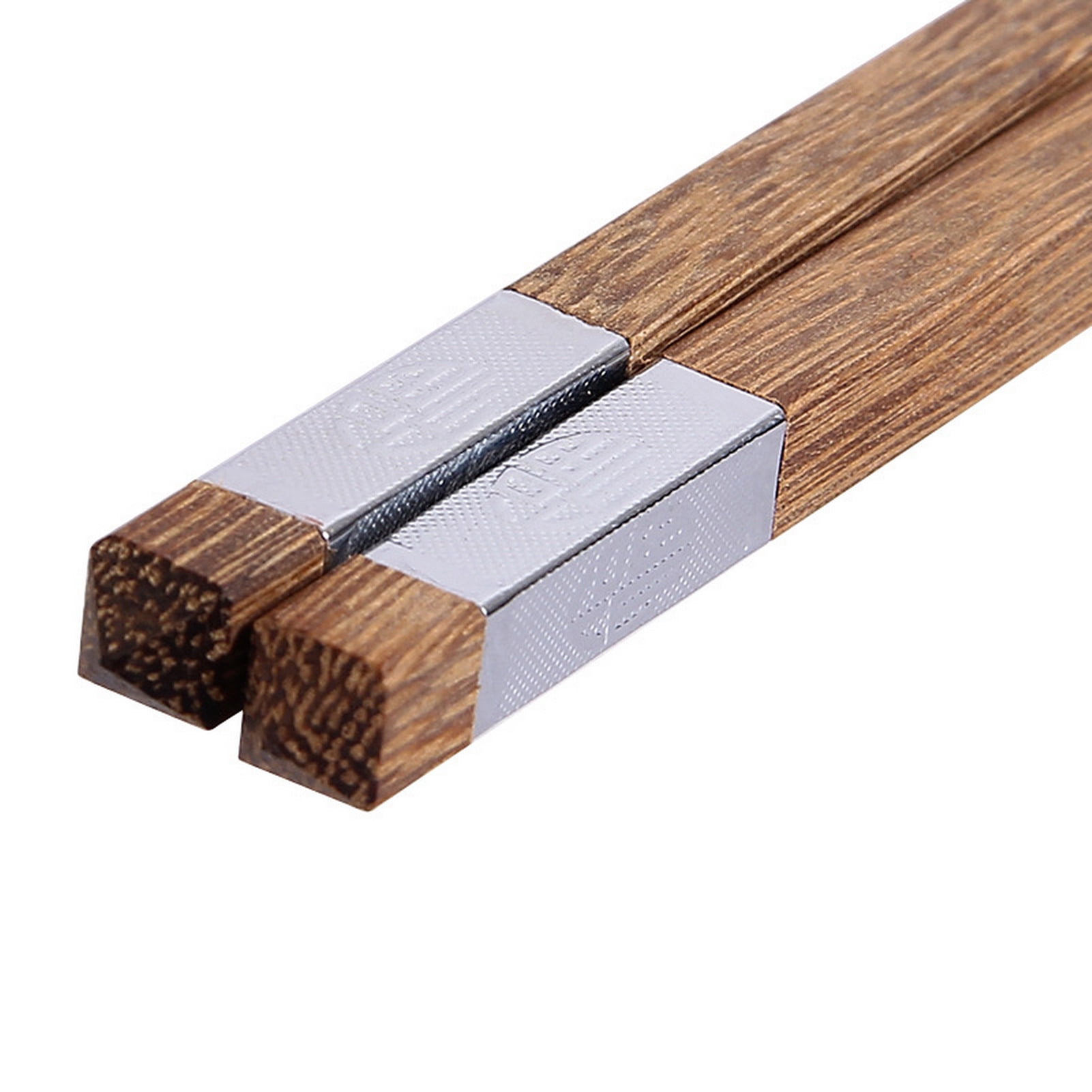 Oiur 5 Pairs Food Chopsticks FU Character Design Unpainted Japanese ...