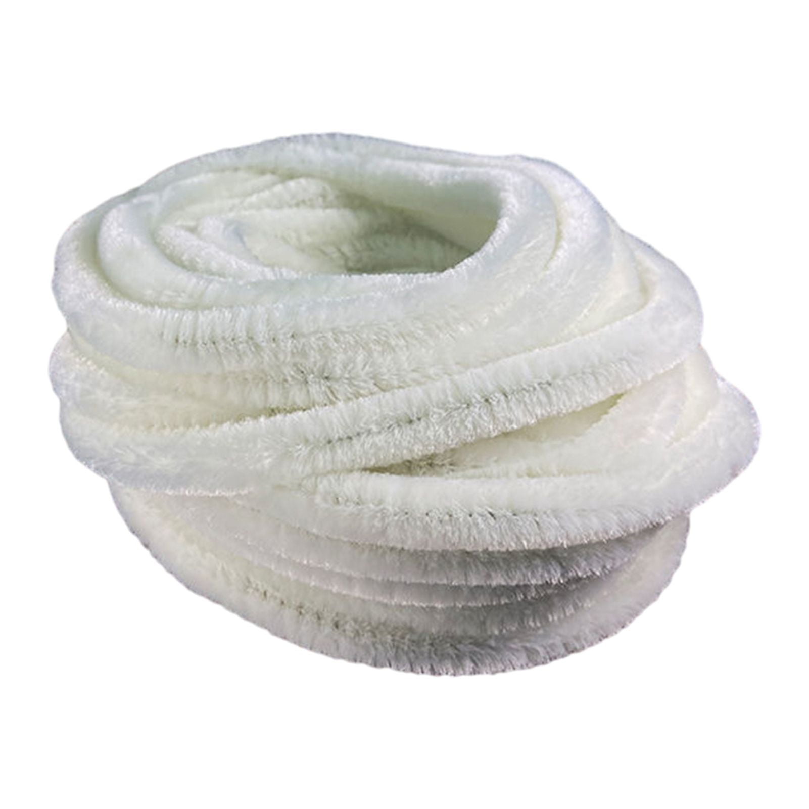 Oiur 6MM 10M Pipe Cleaner Colorful Long Fuzzy DIY Art Craft Flexible ...