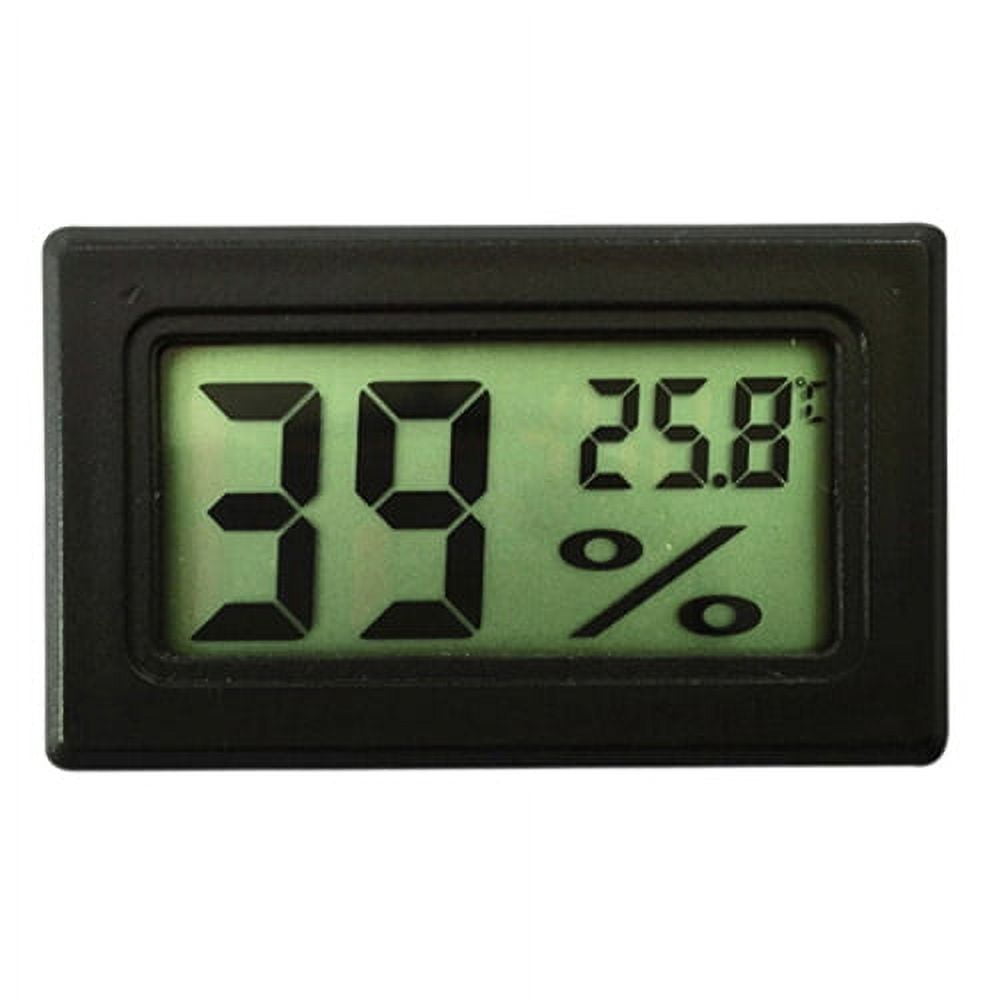 Oiur Digital Thermometer Humidity Gauge Mini Size Indoor Room ...