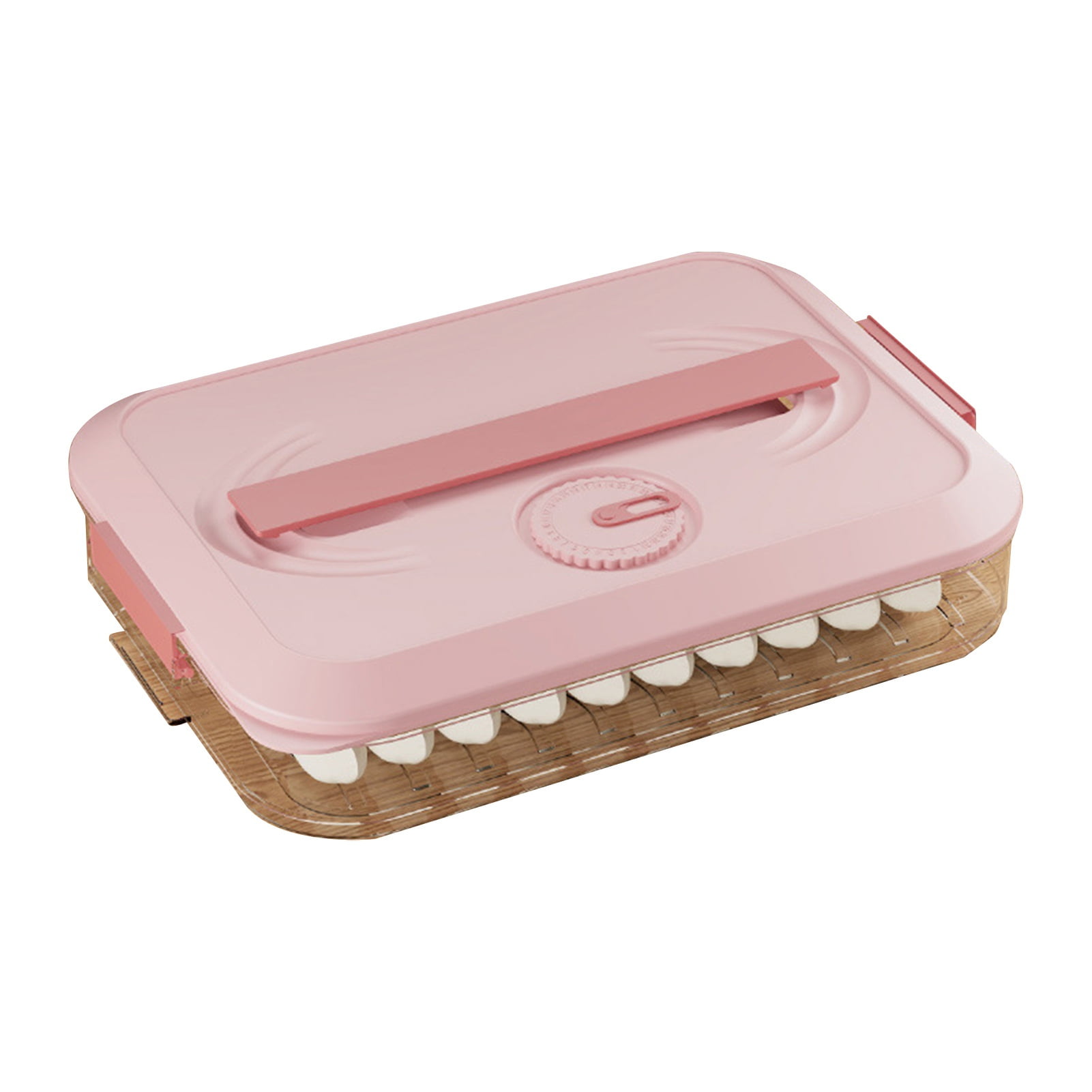 Oiur Dumpling Box Storage Container with Handle Food Grade BPA Free ...
