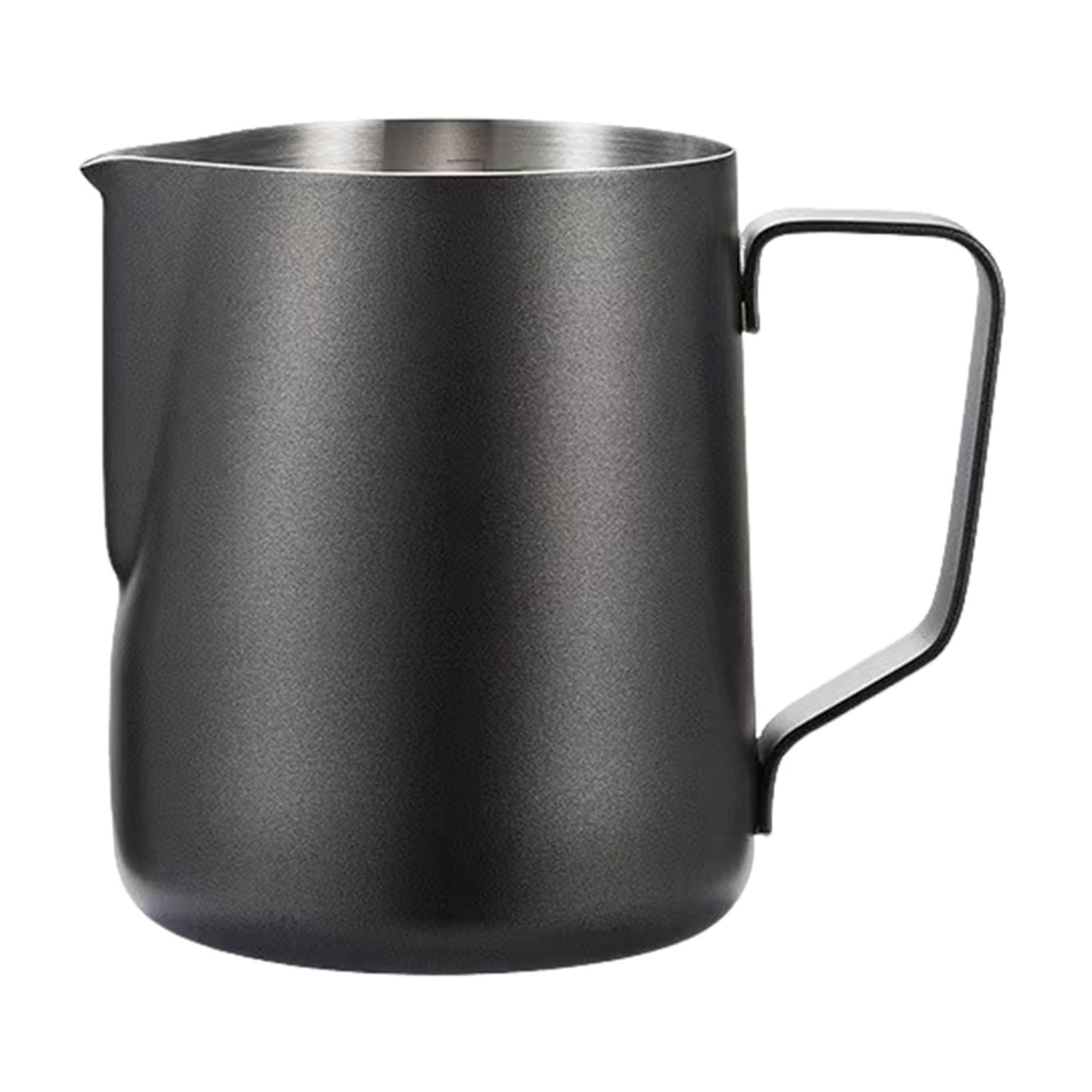 Oiur Milk Frothing Cup with Clear Scale Ergonomic Handle Stainless ...