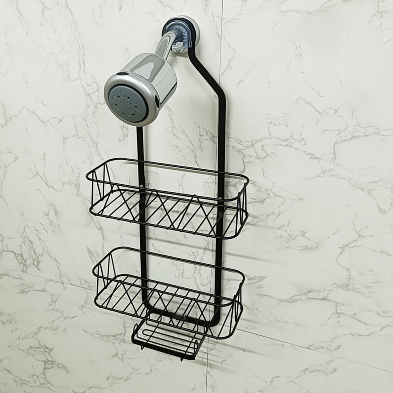 Oiur Shower Caddy Bathroom Hanging Shelf Large Capacity Strong Load-bearing Easy Installation ...