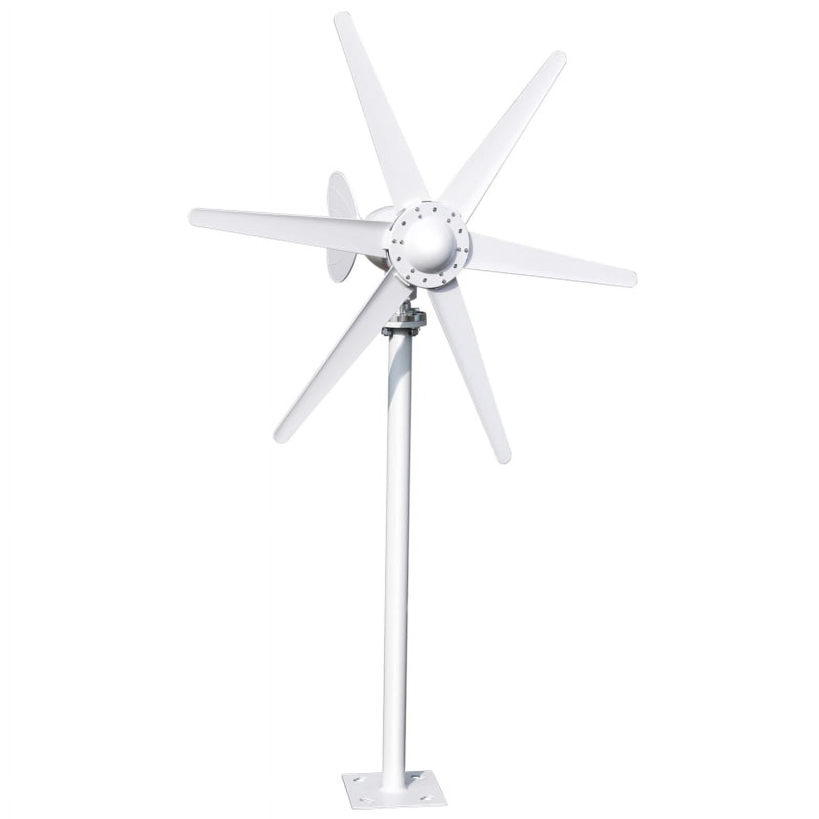 Oiur Wind Turbines,800W 12V/24V Wind Turbines Generator,6-Blade Fan ...