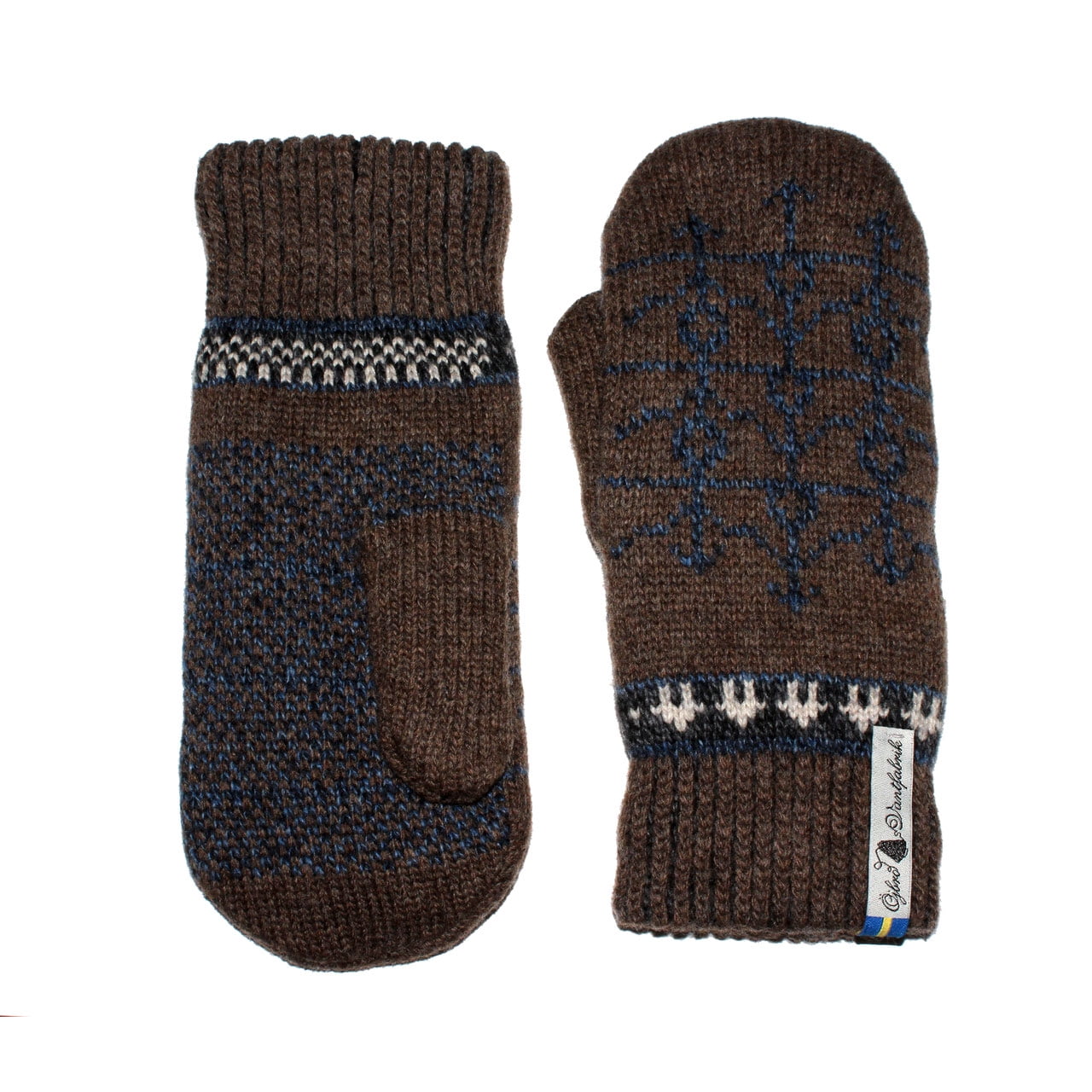 Ojbro Swedish Eksharad Brun 100% Merino Wool Soft Thick & Extremely ...