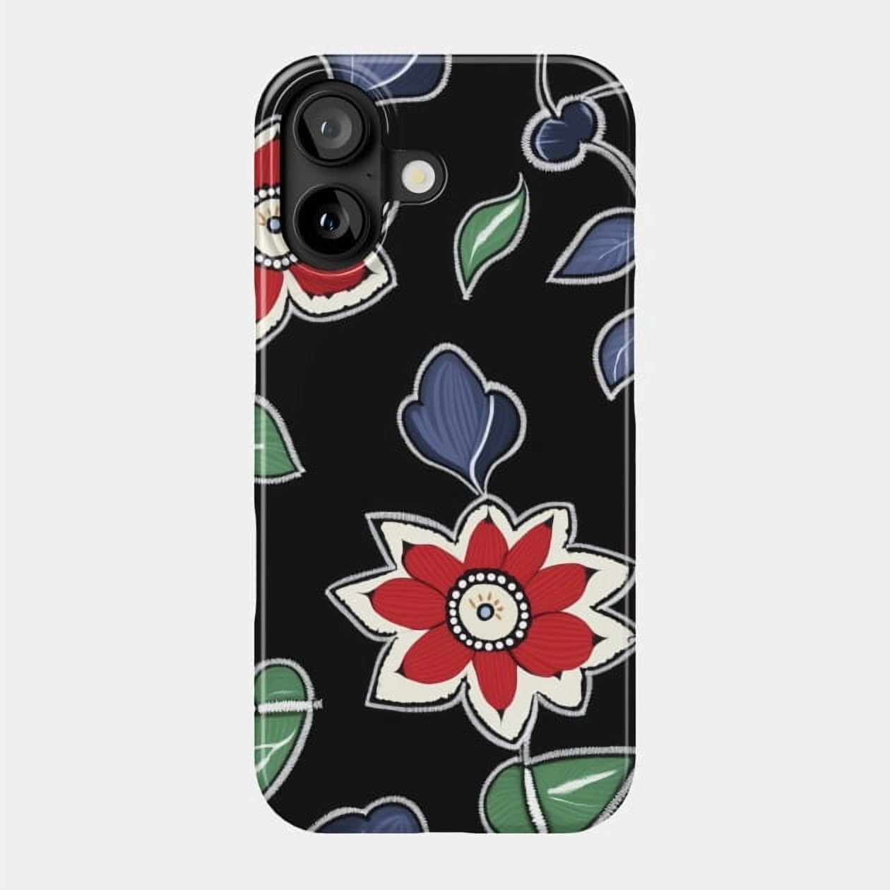 Ojibwe Nature-Inspired Indigenous Art Graphic Case for iPhone 11,12,13 ...