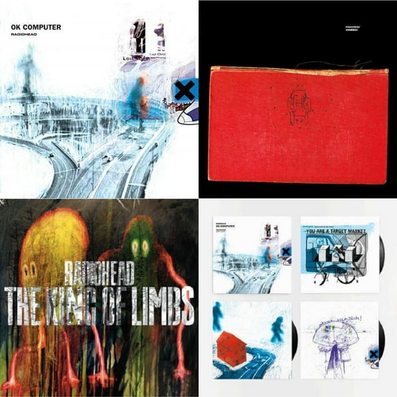 Ok Computer (2LP/180G) & Amnesiac (2LP/180G) & King Of Limbs (180G) & Ok Computer Oknotok (3LP ...