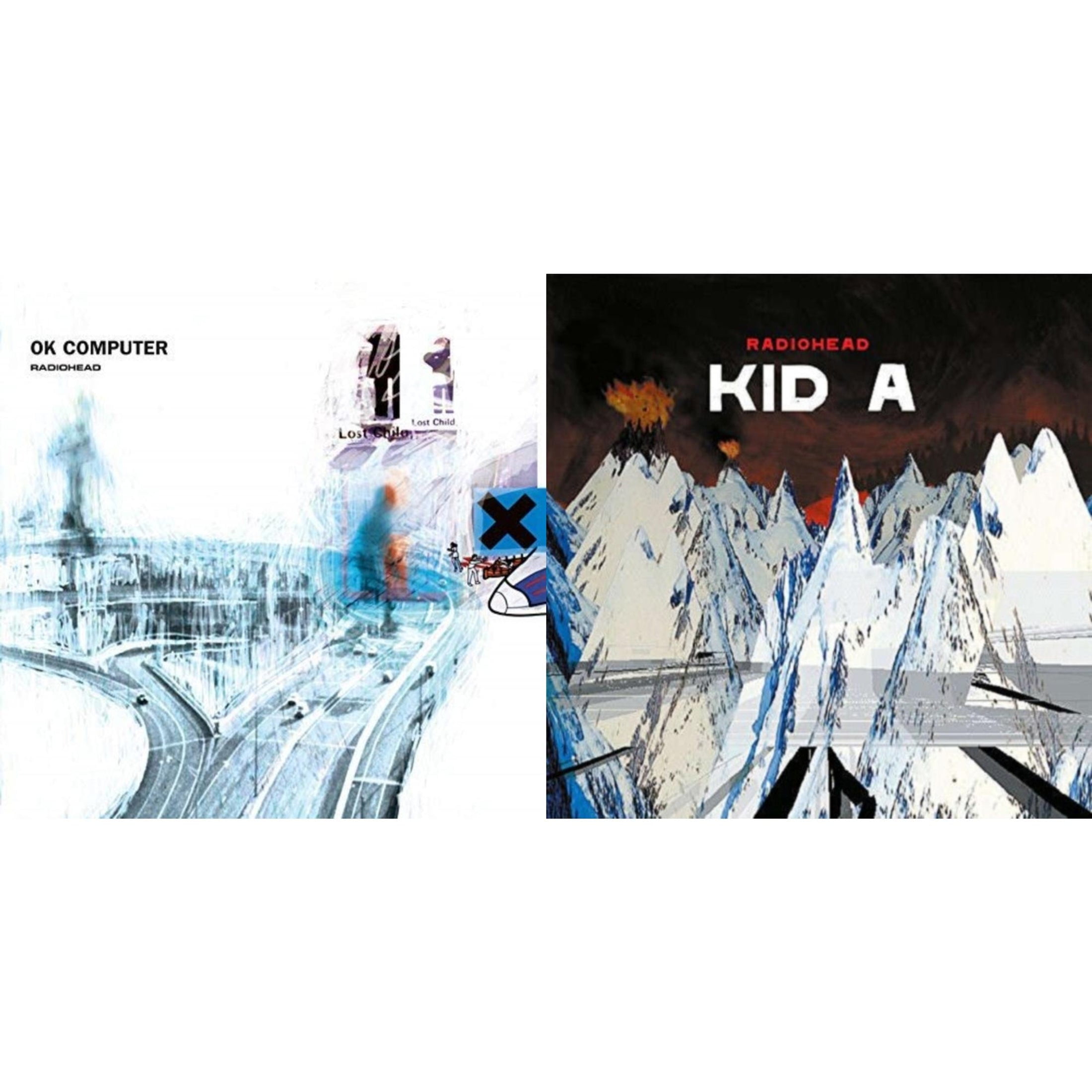 Ok Computer (2LP/180G) & Kid A (2LP/180G) - Walmart.com