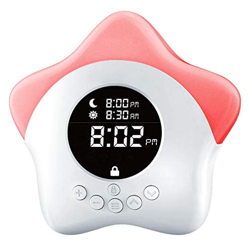 Ok to Wake! Clock for Kids - Toddler Sleep Training Clock, Night Light ...