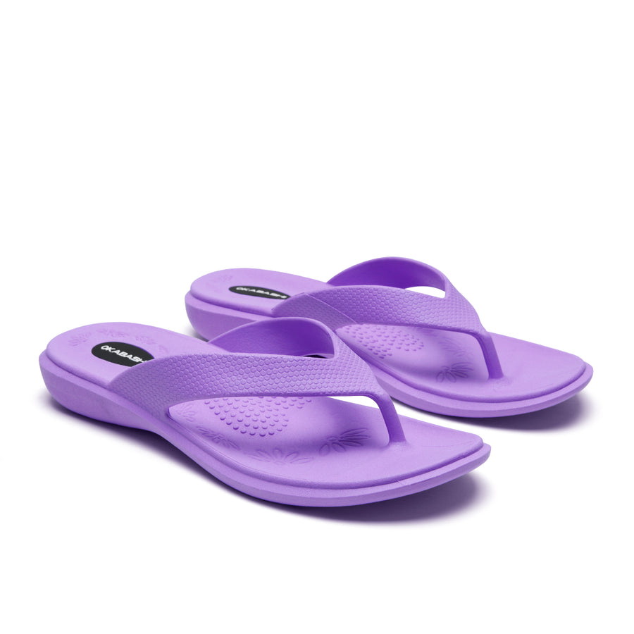 Okabashi Maui Women's Flip Flops-Iris-L - Walmart.com