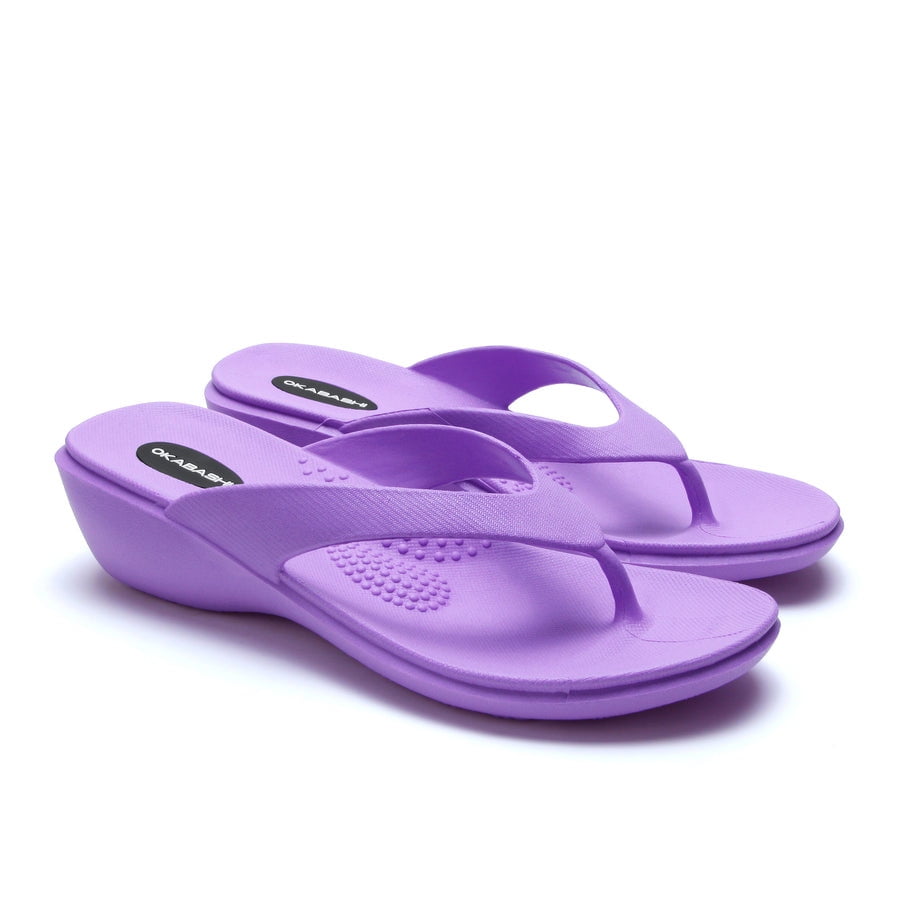 Okabashi Splash Women's Flip Flops-Iris-LL - Walmart.com