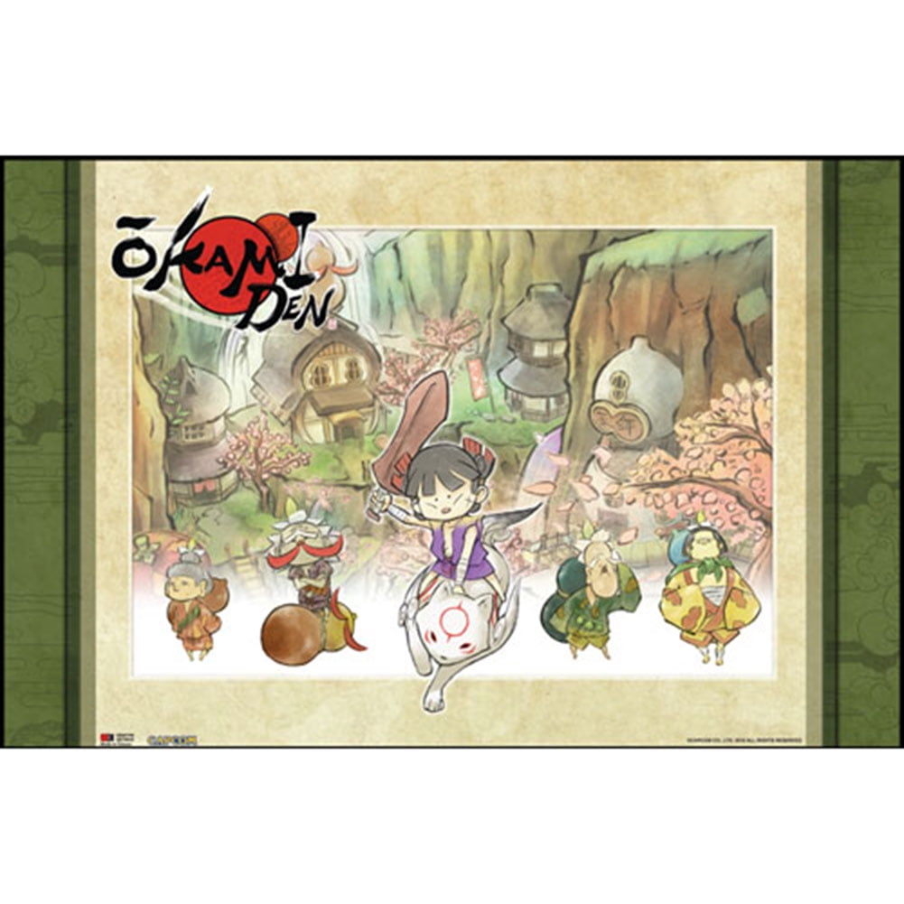 Okami Den WallScroll - Walmart.com