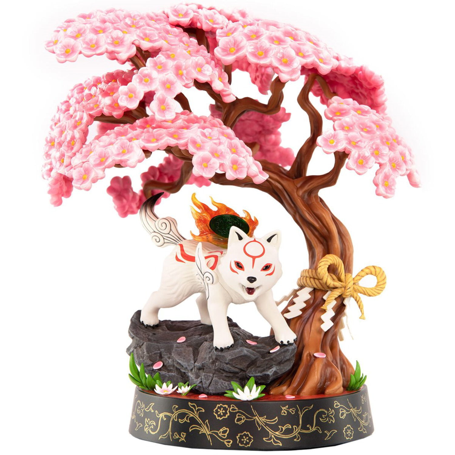 Okamiden Chibiterasu 10-Inch Statue - Walmart.com