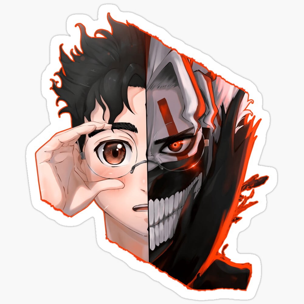 Okarun Ken Takakura Dandadan Animel Aesthetic Sticker Phone Decal Water ...