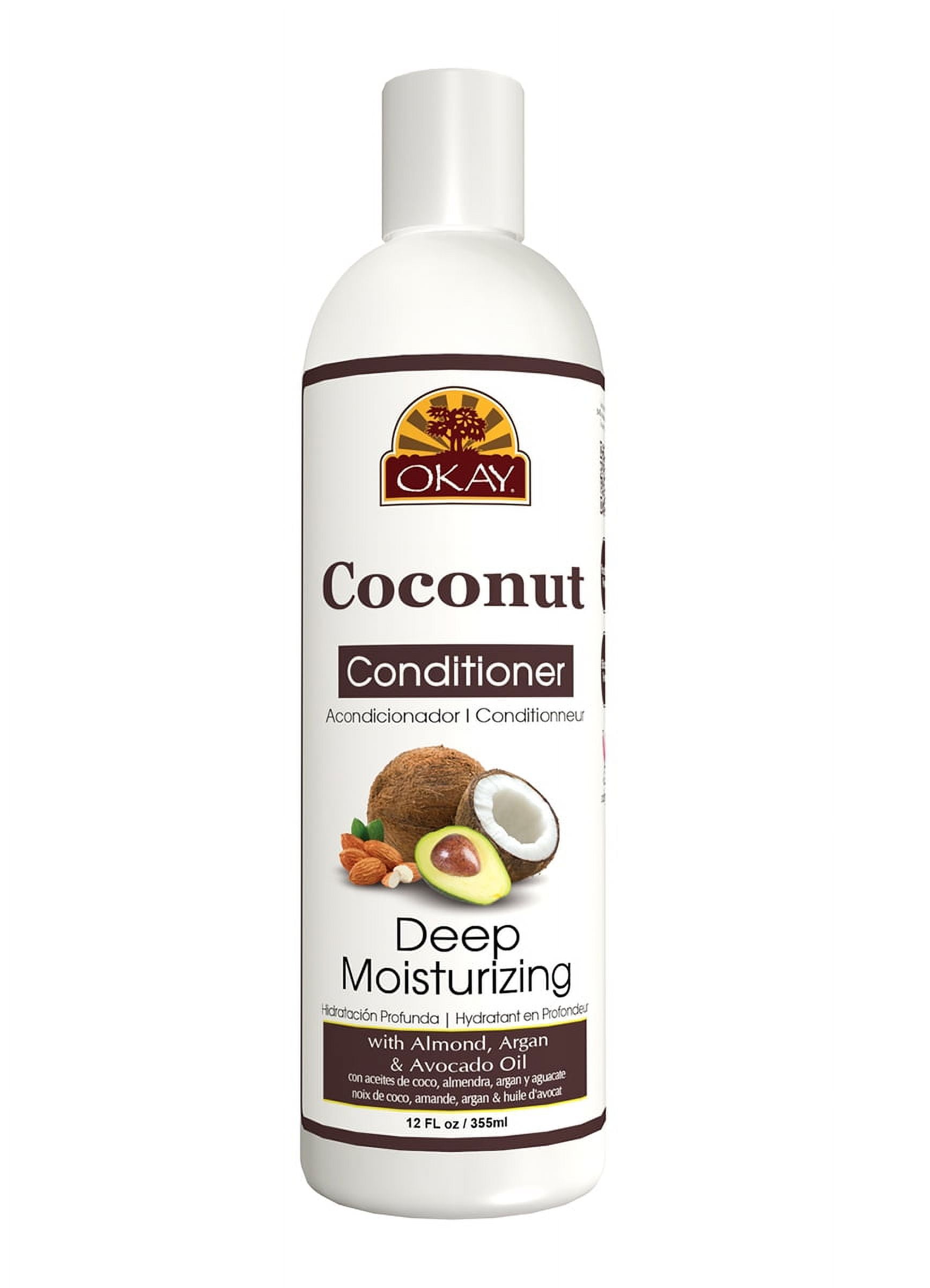 Okay Deep Moisturizing Coconut Conditioner 12 oz - Walmart.com