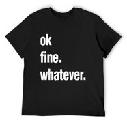 Whatever Men's Graphic Tee - Walmart.com