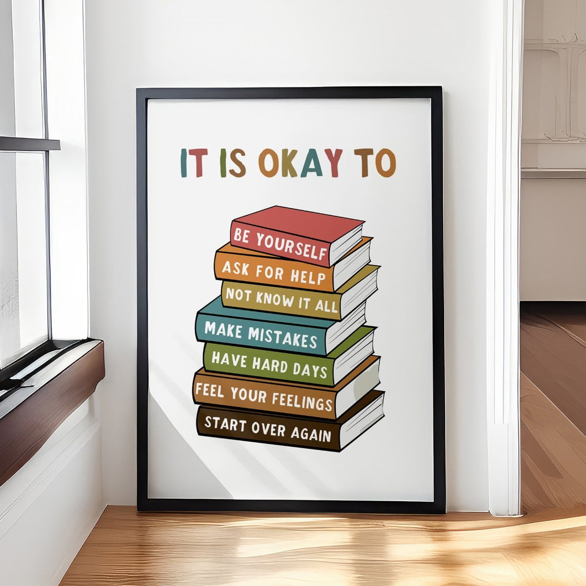 It Is Okay To Be Yourself, Classroom Decor, My Feelings, Classroom ...
