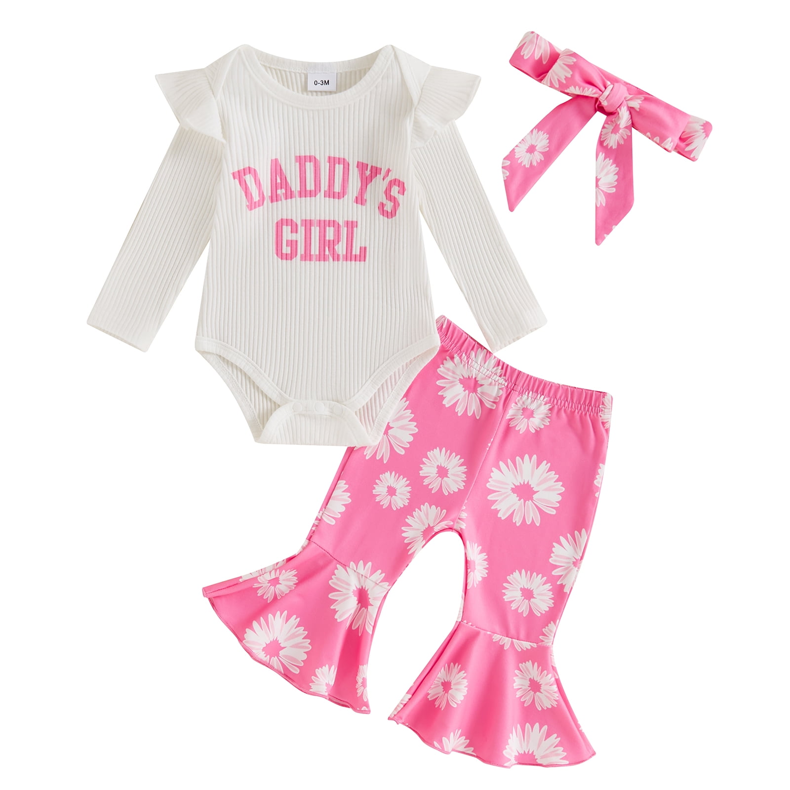 Okbabeha Daddys Girls Baby Clothes Fall Winter Newborn Infant Girl ...