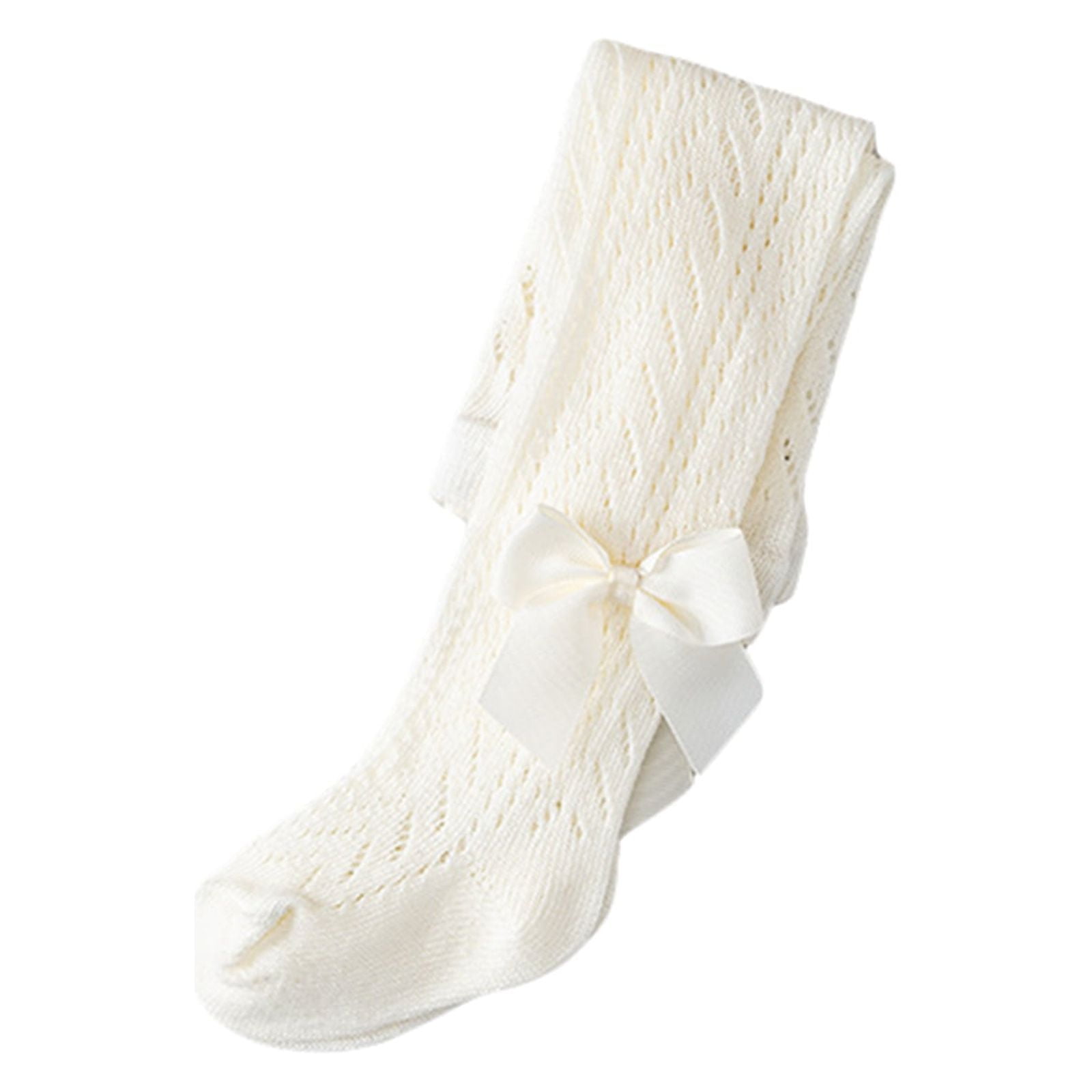 Okbabeha Kids Toddler Girls Stockings Tights Leggings Ribbed Knit ...