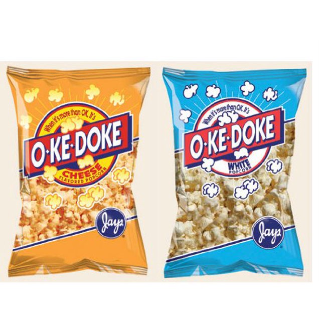 Okedoke 8 Oz. 2 Pack - & White - O-Ke-Doke Snack Mix - 2 Pack Oke Doke ...