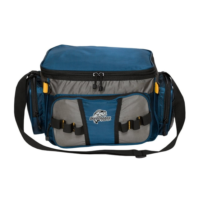 Okeechobee Fats Small Soft-Sided Fishing Tackle Bag with 2 Medium ...