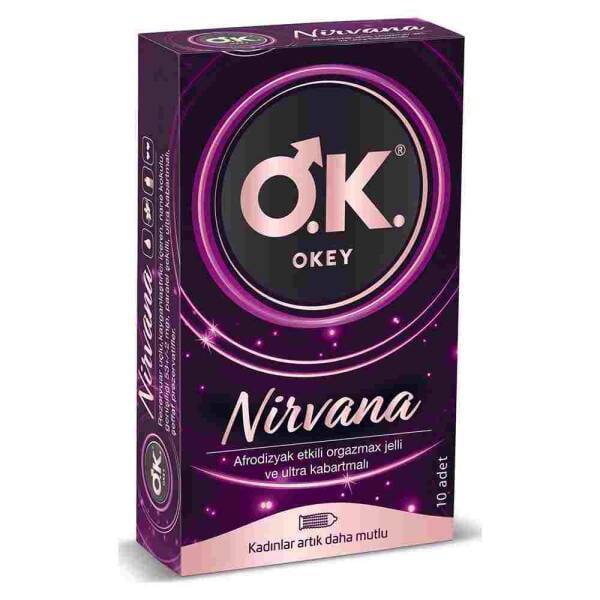 Okey Nirvana 10 Pieces Condoms - Walmart.com