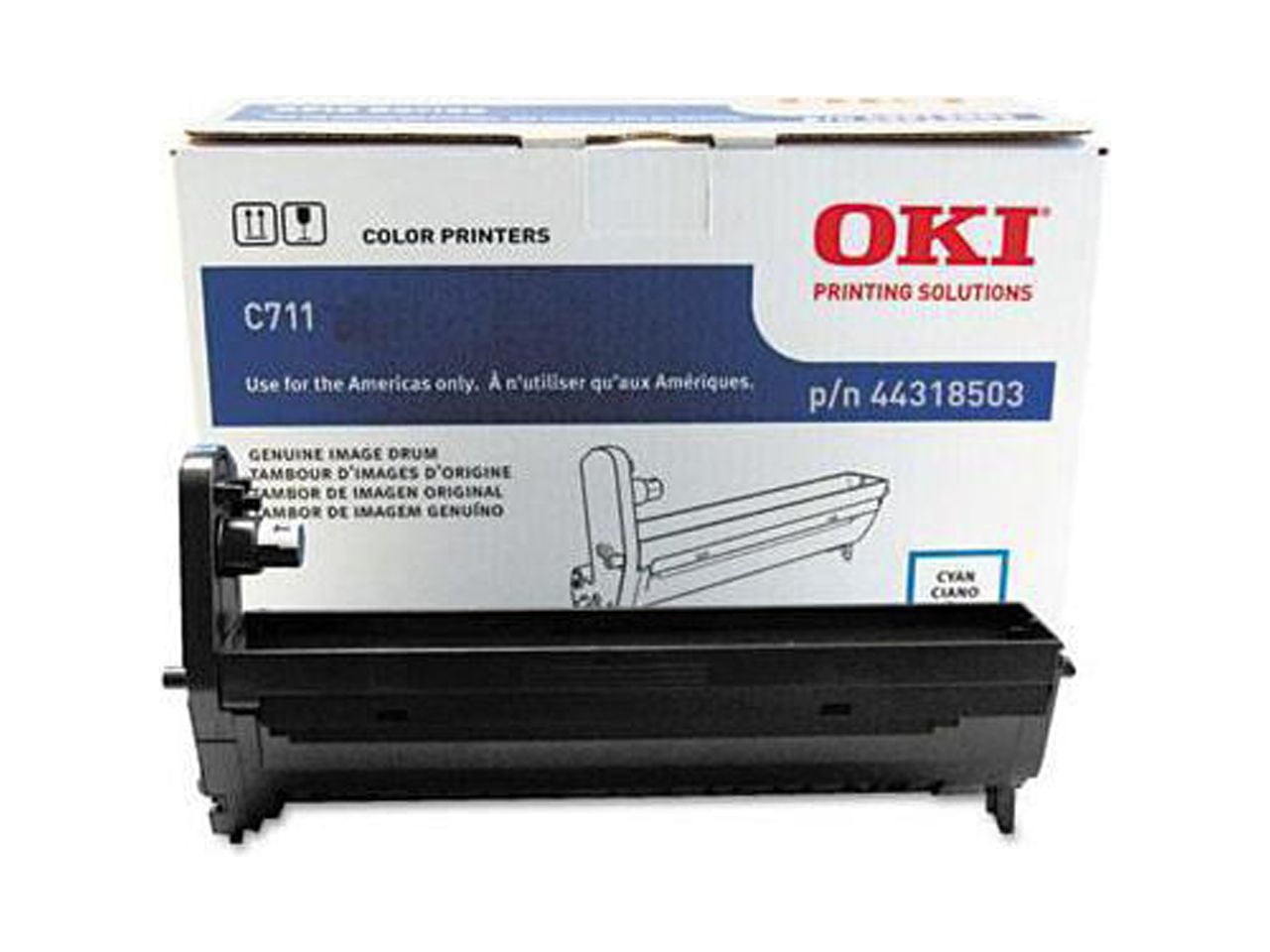 Oki 44318501/02/03/04 Image Drum - 20000 - 1 Each - Walmart.com