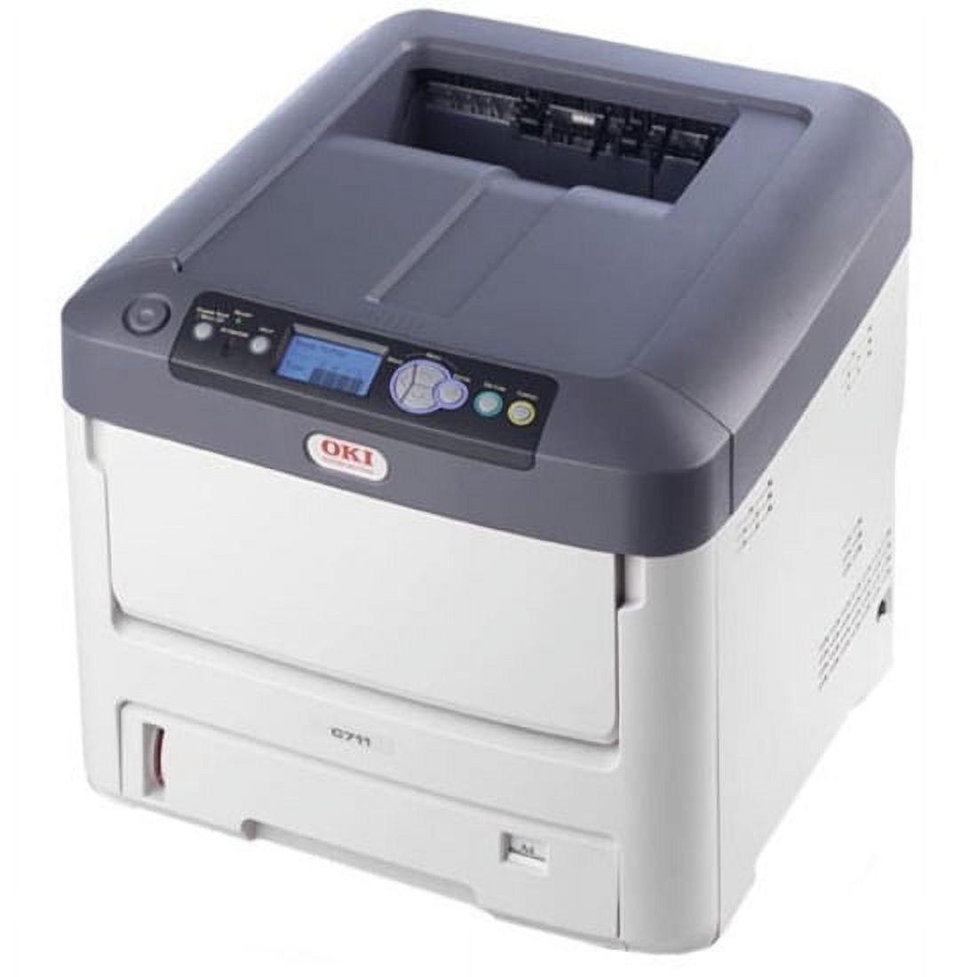 Oki C711 C711DN Desktop LED Printer, Color - Walmart.com