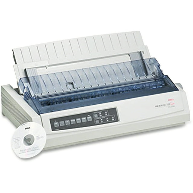 Oki MICROLINE 321 Turbo Dot Matrix Printer - 435 Characters/Sec, 2 Yr ...